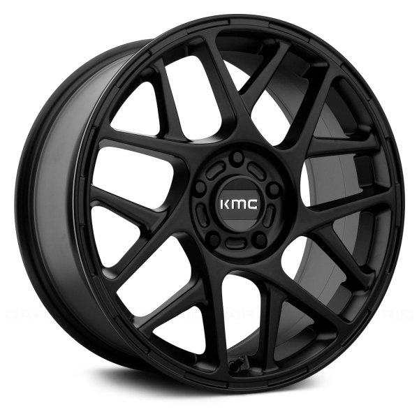 KM708 BULLY Satin Black - Rooney Wheels