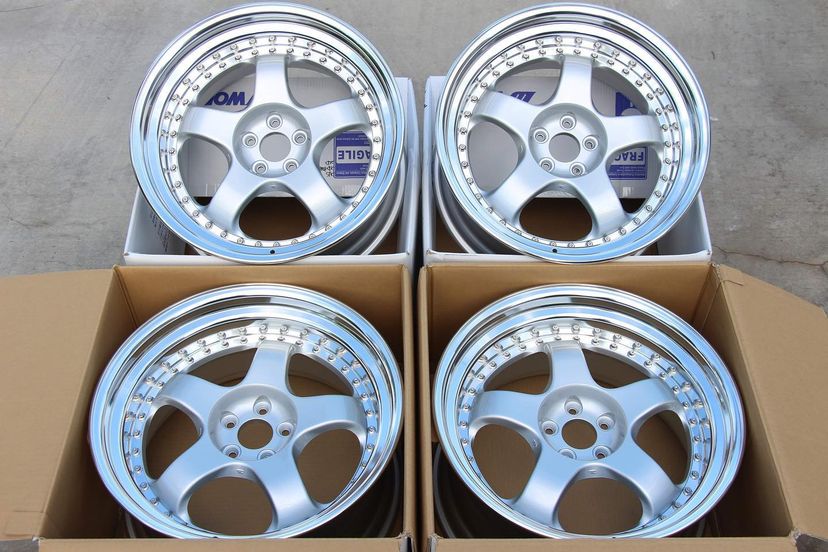 Work Meister S1 3P | “18x9.5 ET +18 & +22 - Step Lips| R Silver