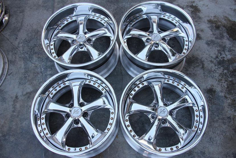 Work VSKF Wheels | “19x9.5/10.5 ET +22 | Fully Polished