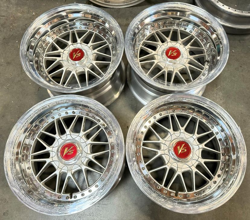 Work Rezax 1 | “18x8.5 +18 & ”18x9.5 +22 | Raw Polished