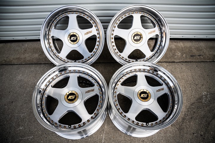 SSR Koenig Wheels | “18x9.5 & 10.5 ET +26 | Raw Chrome