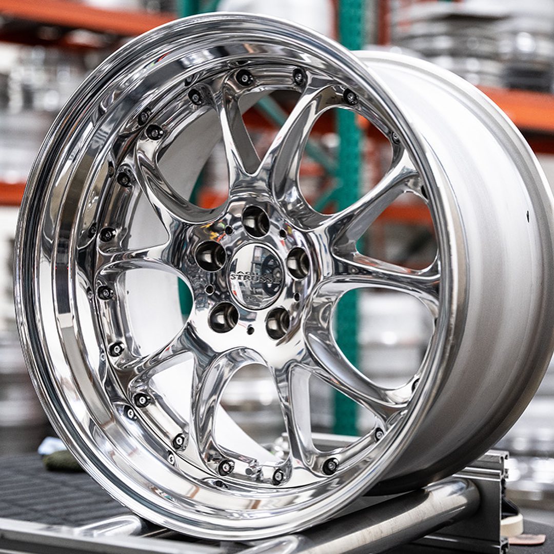SSR Agle Strusse Wheel | "18x9.5 ET +18 & +22 | Triple Chrome